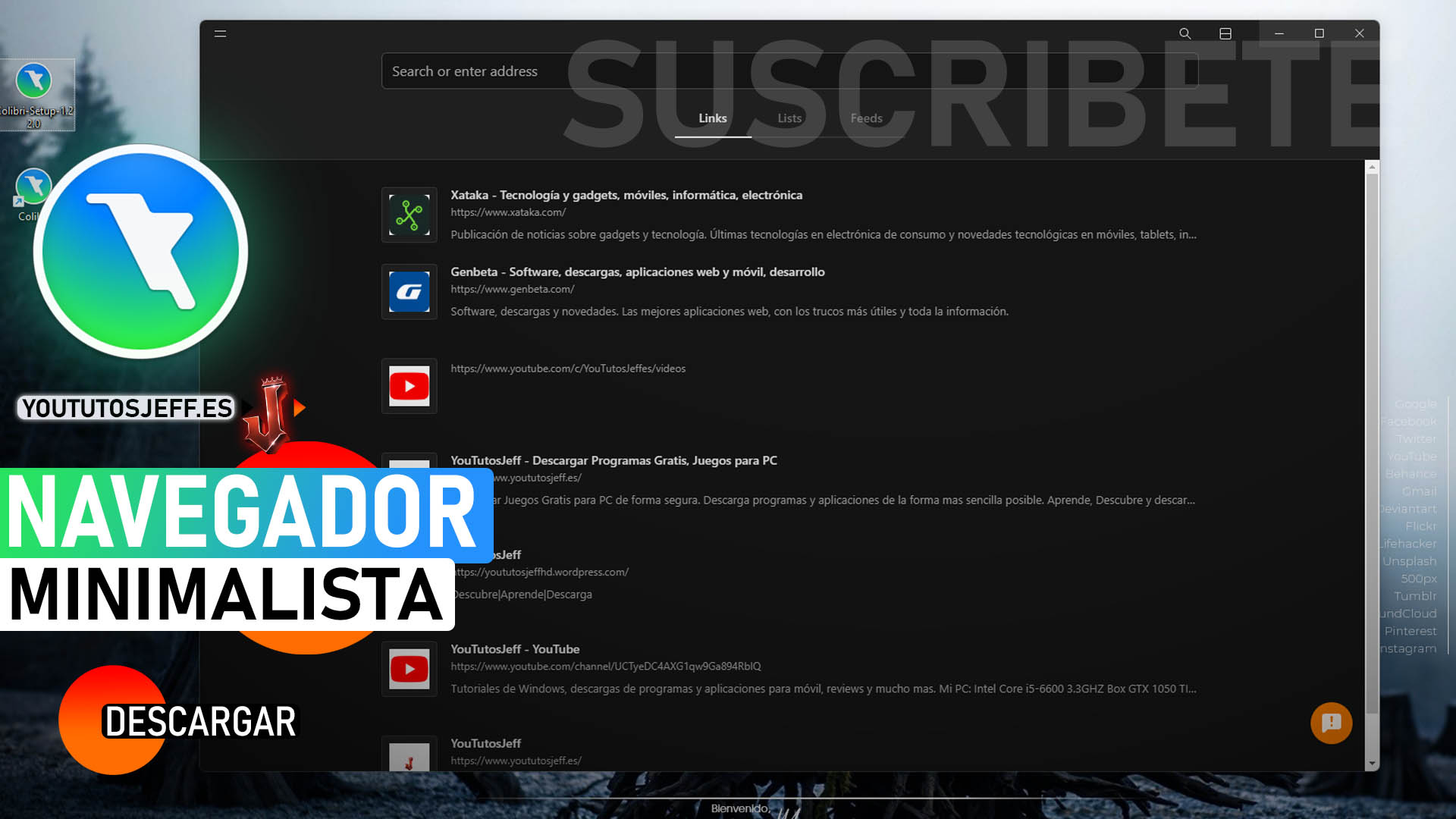 Descargar COLIBRI BROWSER 2022 Ultima Version
