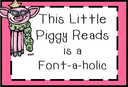 This Little Piggy Reads: Free Fonts