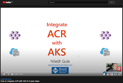 Integrate Azure Container Registry with AKS in 5 easy steps - Nilesh Gule's Technical Blog