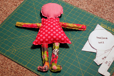 Mama Made It: scrap doll