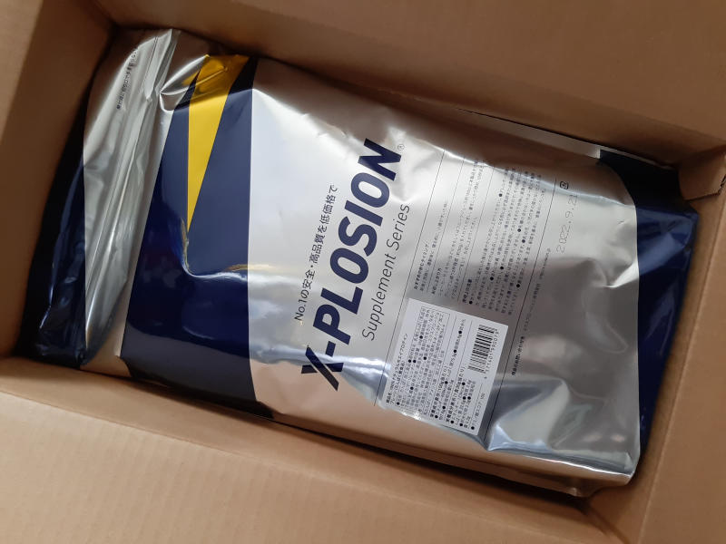 『エクスプロージョン ホエイプロテイン 3kg プレーン味』を買って飲んでみたんだ【X-PLOSION】