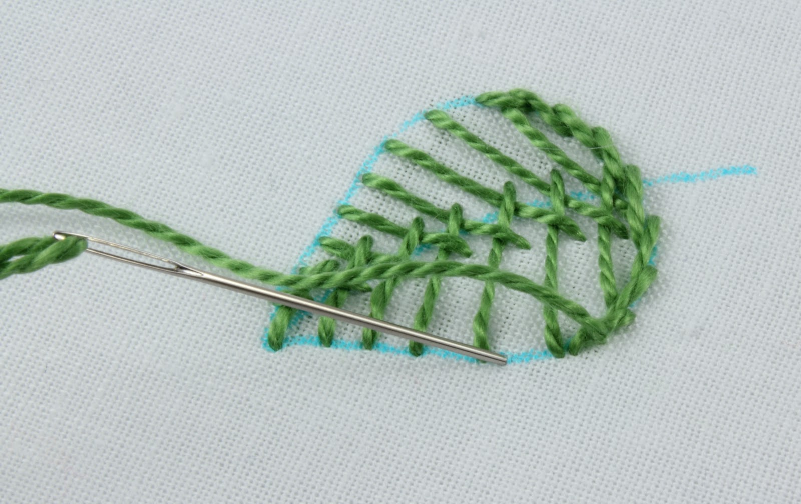 big B: 100 Stitches - Leaf Stitch