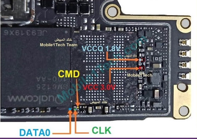 Xiaomi Redmi 10c EDL Point Test Point Pinout Image, 56% OFF