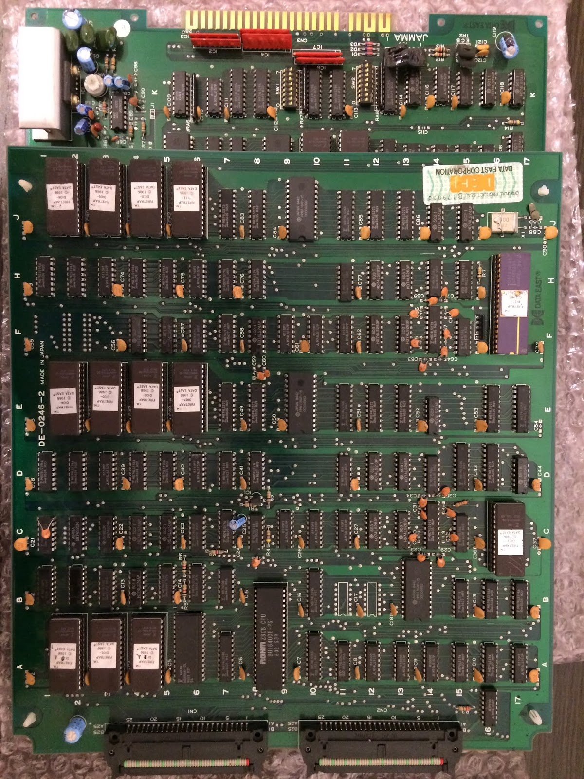 Arcade PCB Fever: Fire Trap by Woodplace