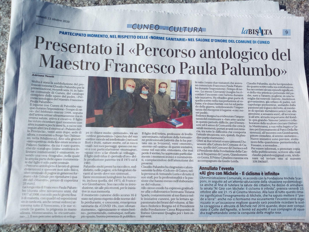 Claudio Palumbo: "Andare oltre!"