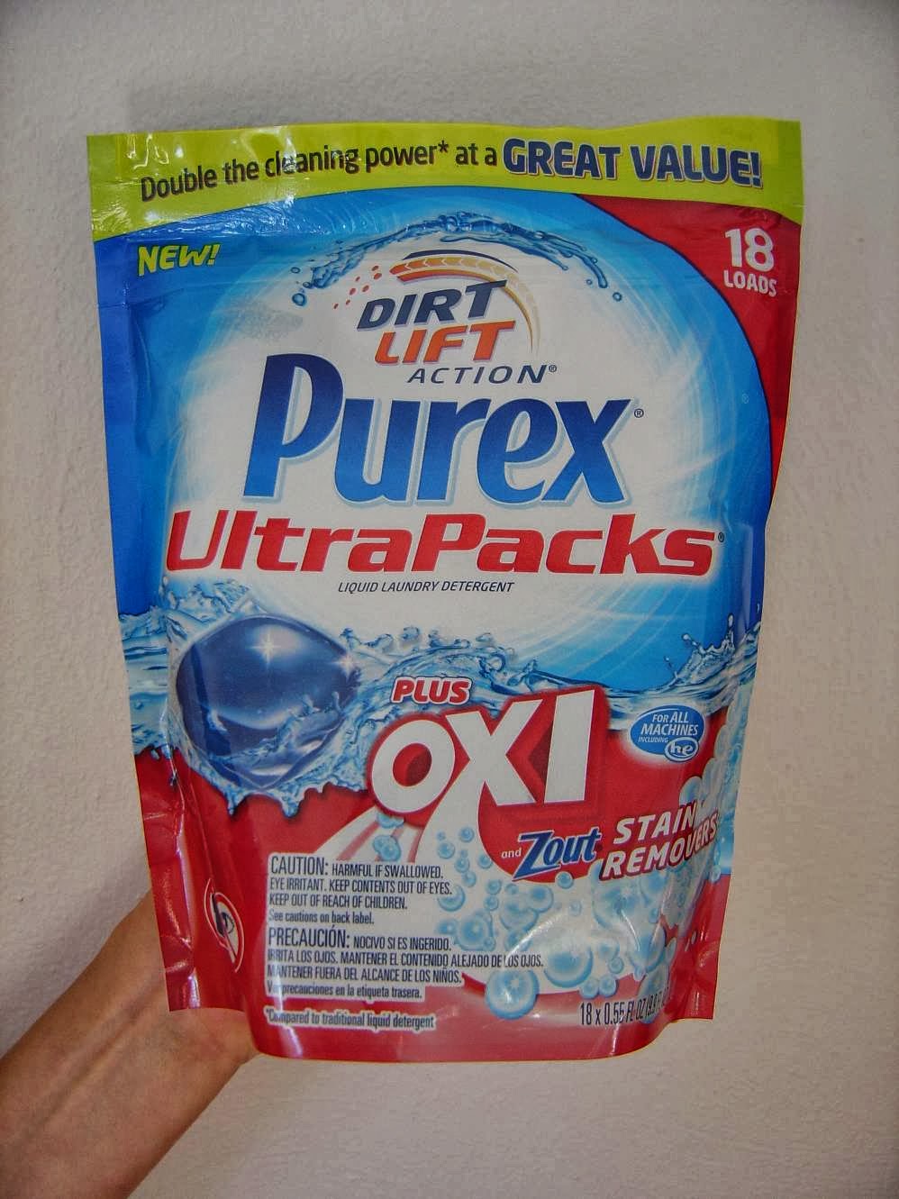 Purex UltraPacks Plus Oxi Review - Beauty Cooks Kisses