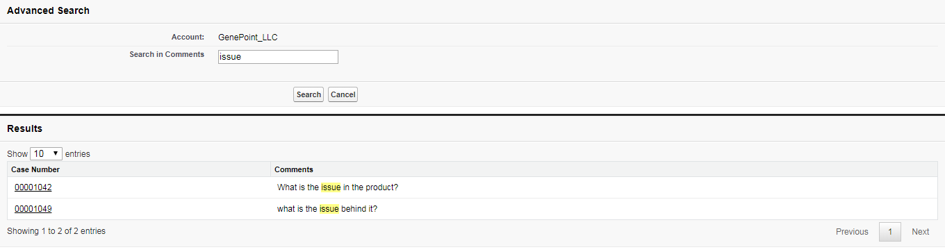 Exploring On Salesforce Keyword Search Series Display Paginated Data Using Visualforce And