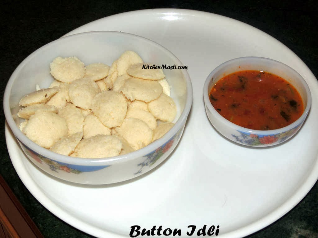 Button Idli Recipe | Vegetarian Recipes