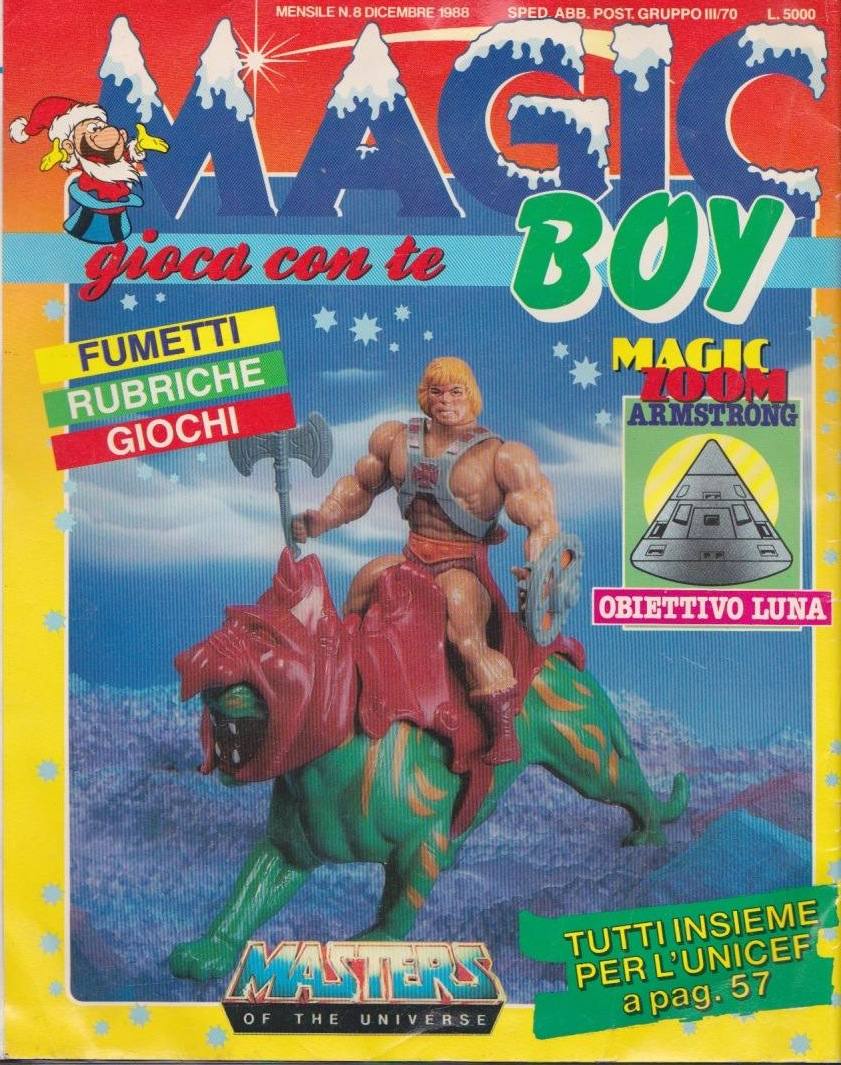 Magic Boy: la pubblicità della Mattel con un po' di rivista attorno. Ma ...