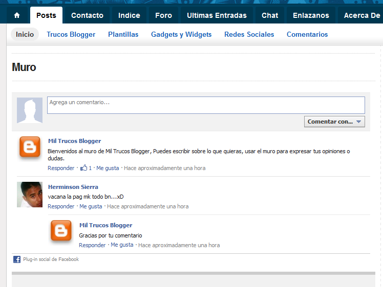 mas-audaz: Insertar un muro de Facebook en tu blog