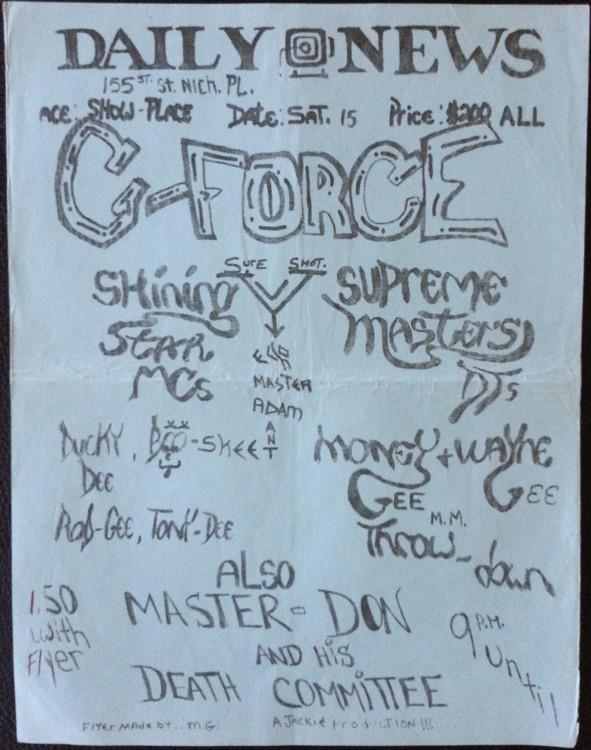 Castles In The Sky: Interview with MC Ducky Dee (The G-Force)