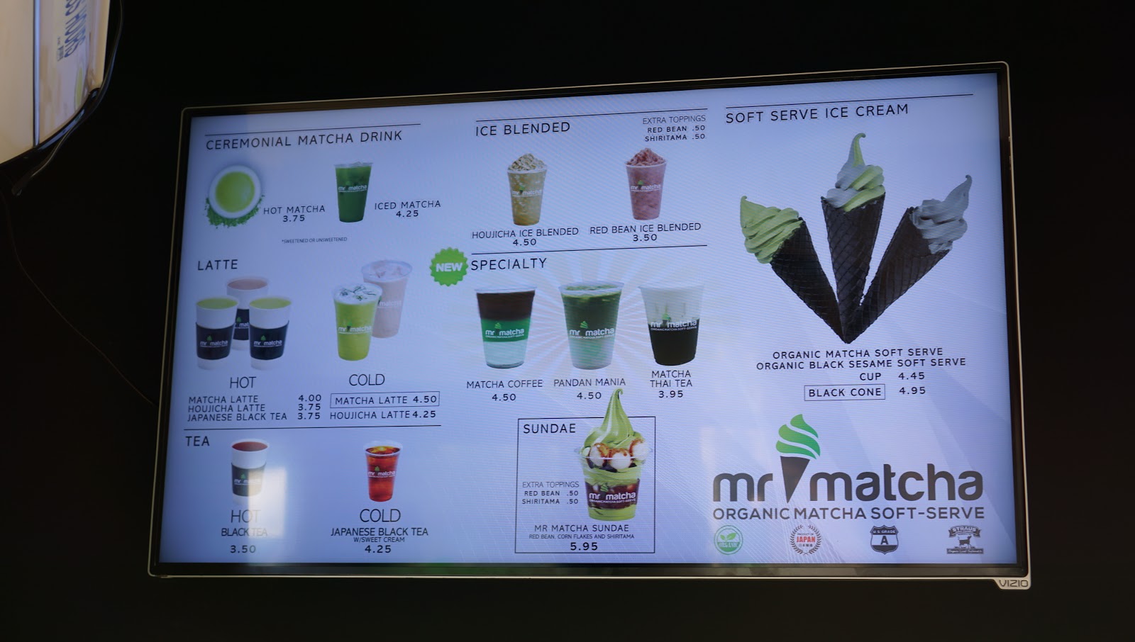 Corn, Black Sesame, and Matcha Desserts! @ Mr. Matcha - Downtown Santa Ana