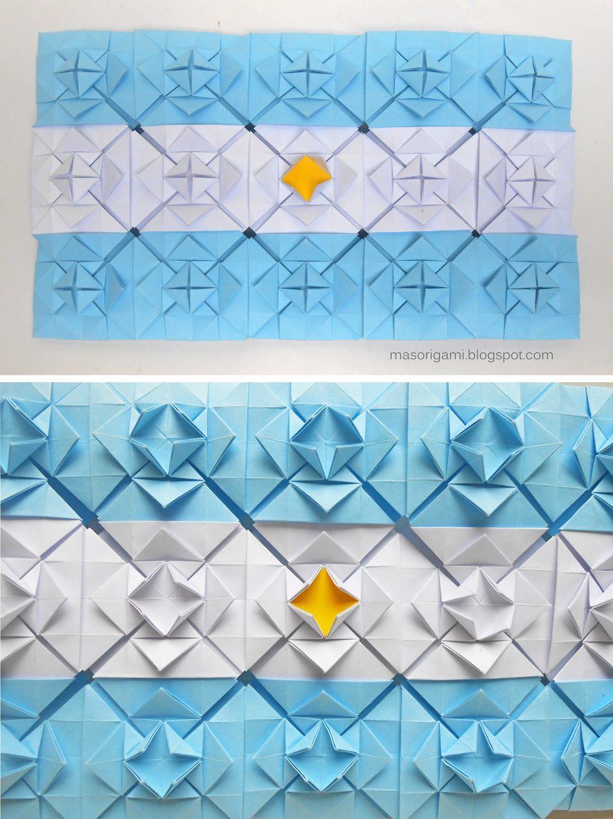 Mas Origami Bandera Argentina De Origami 2020