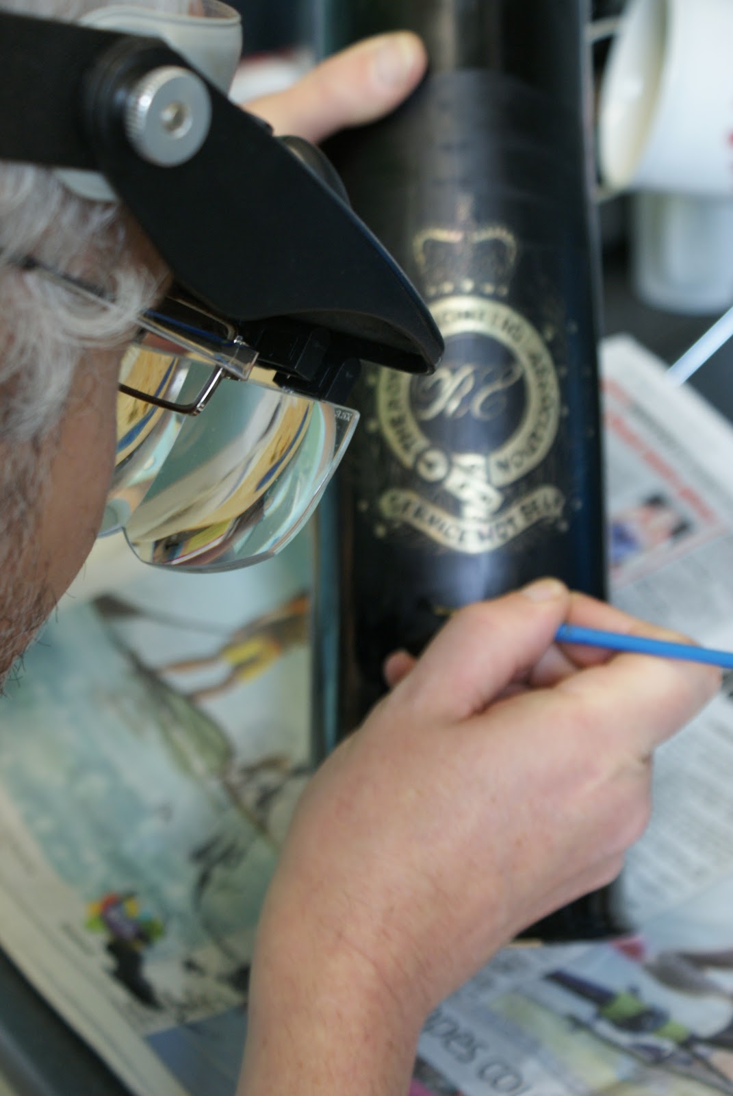 Trench Art: Turning Swords into Ploughshares: How to etch a brass shell ...