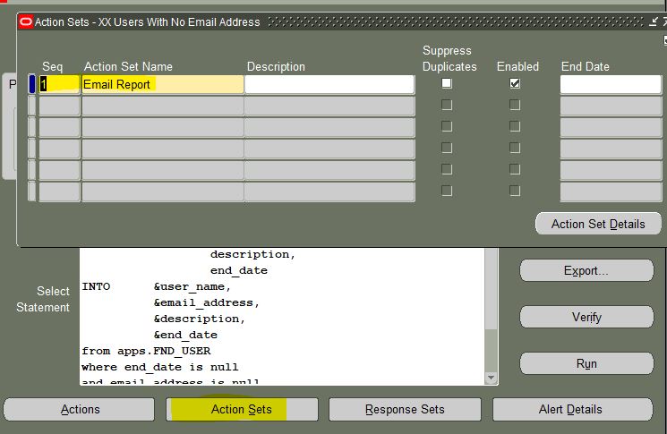 Oracle Application's Blog: How to run alert in oracle apps
