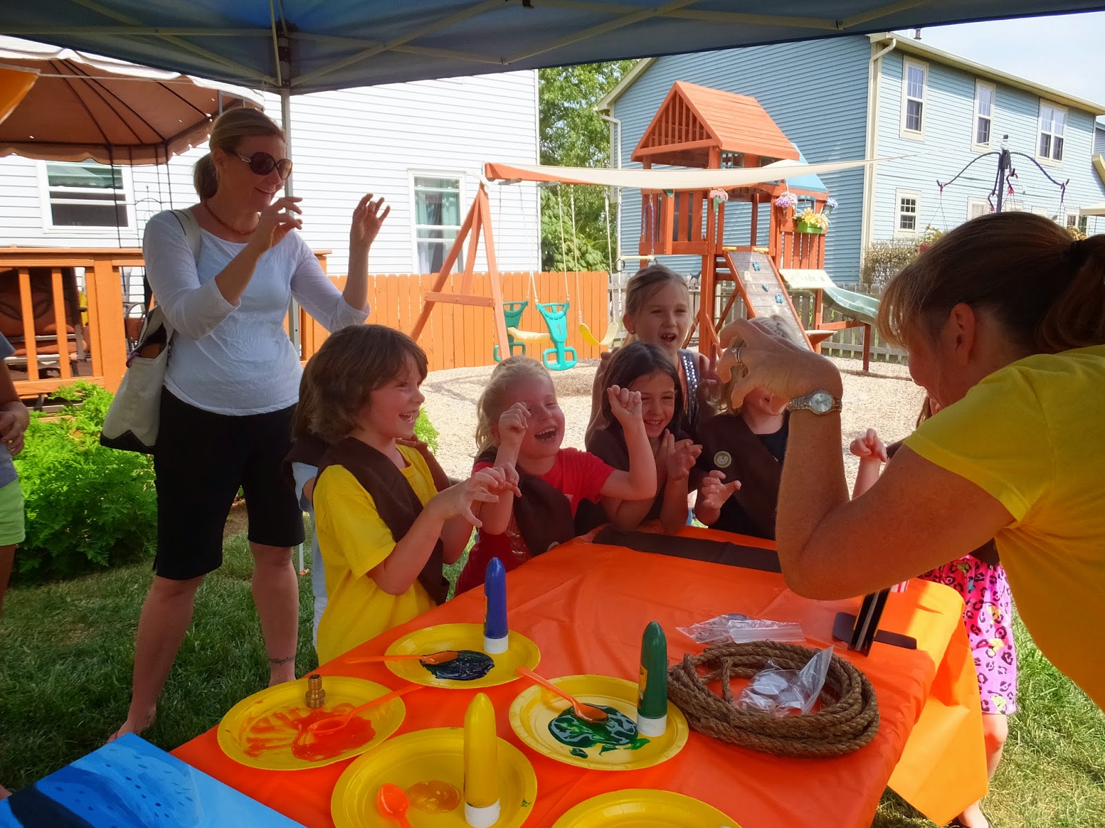 A Crafty Chick: Wilderness Explorer Birthday Party - The Activities