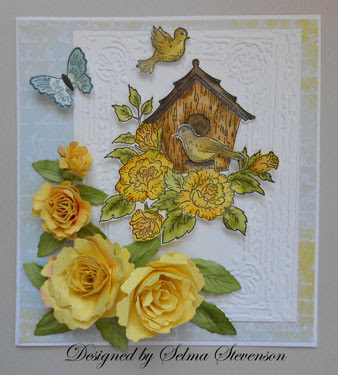 Selma's Stamping Corner and Floral Designs: Birdhouse