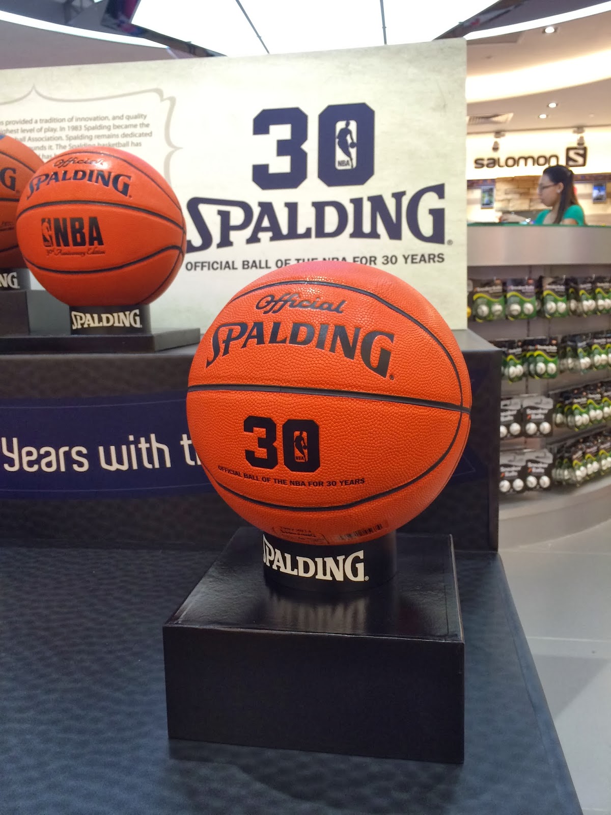 SPALDING CELEBRATES 30th ANNIVERSARY AS THE OFFICIAL GAME BALL OF NBA ...