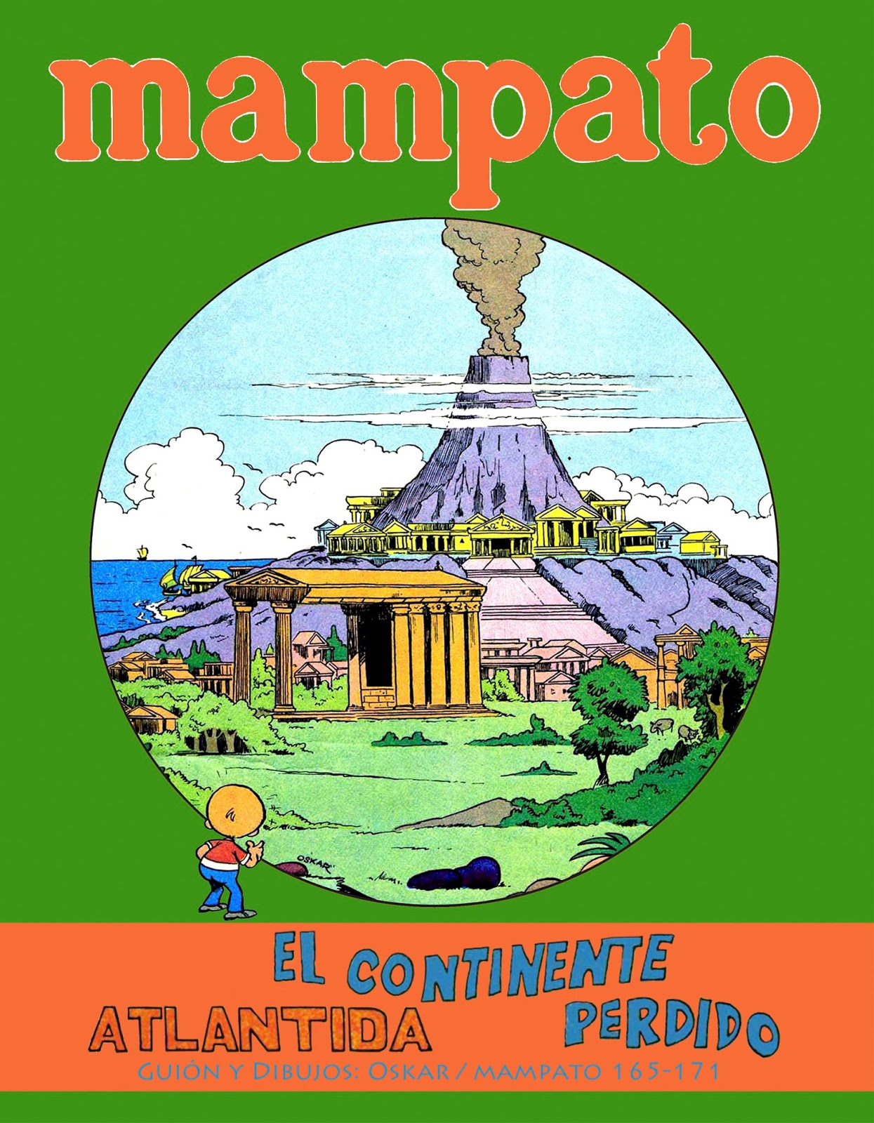 revista mampato comics y los 70s: Mampato En La Atlantida