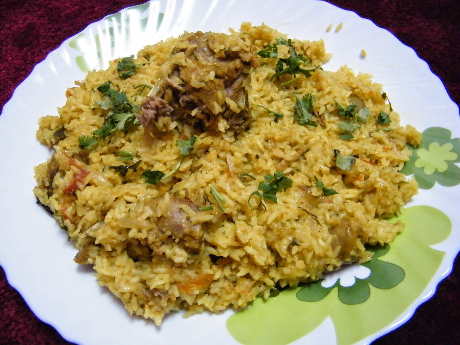 Erachi Choru [Beef Rice] Recipe