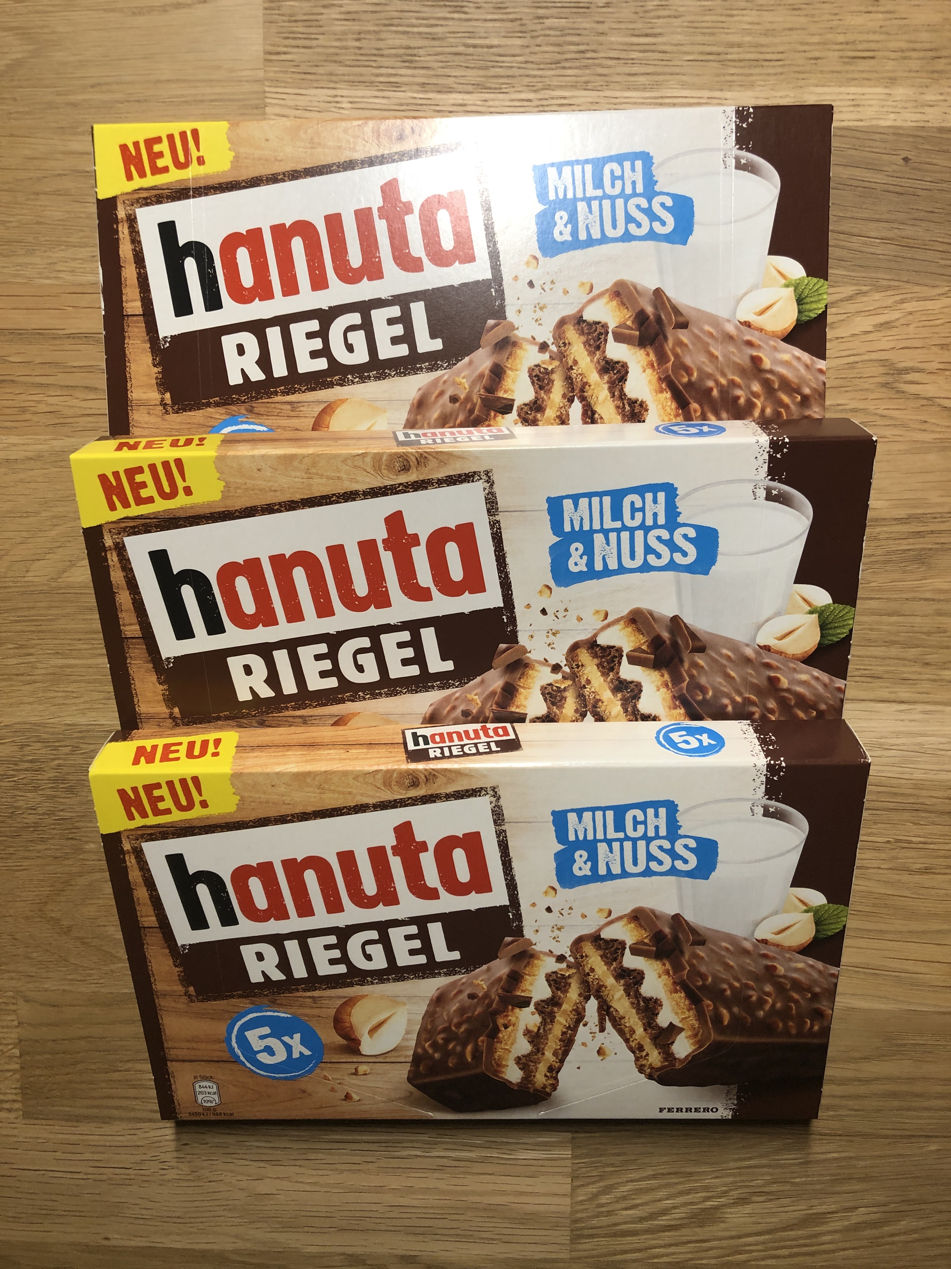 Produkttest: Hanuta Milch & Nuss