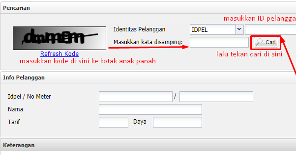 LOGIN layanan.pln.co.id/infopsbb.html, Daftar Token Gratis Desember ...