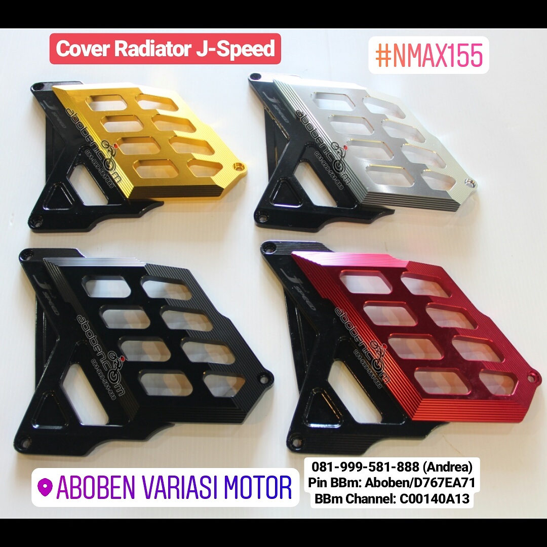 www.aboben.com: Cover Radiator J-Speed NMAX Aerox