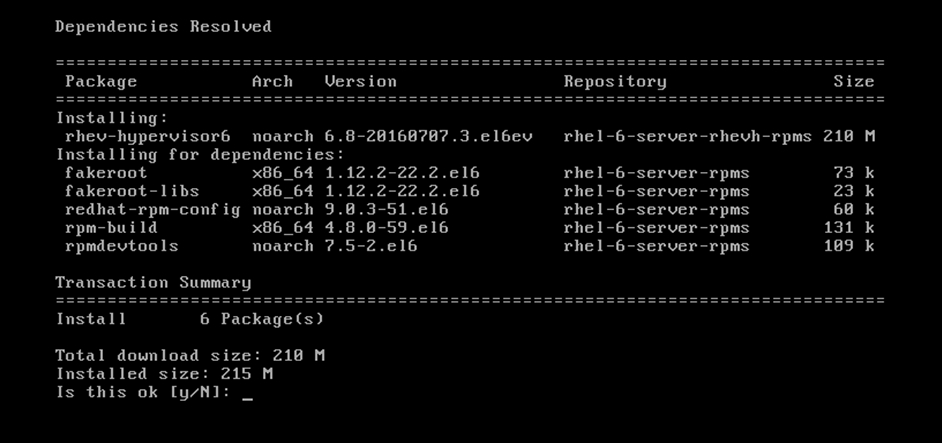 Mundo Debian: Instalación de Red Hat Enterprise Virtualization Hypervisor