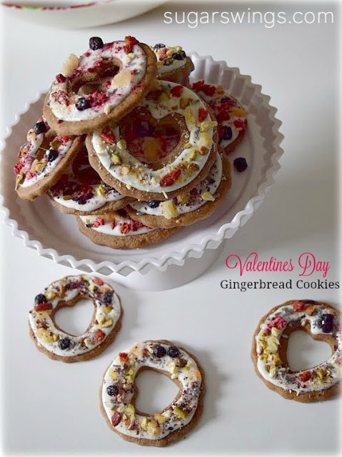 Sugar Swings! Serve Some: Valentines Day Iced Gingerbread Cookies with ...