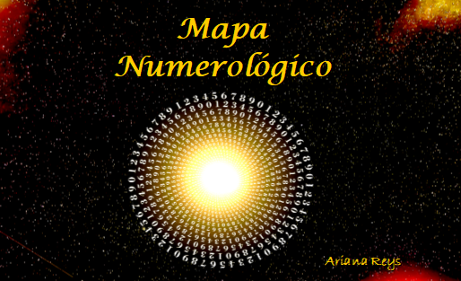 Reflexos do Céu: MAPA NUMEROLÓGICO