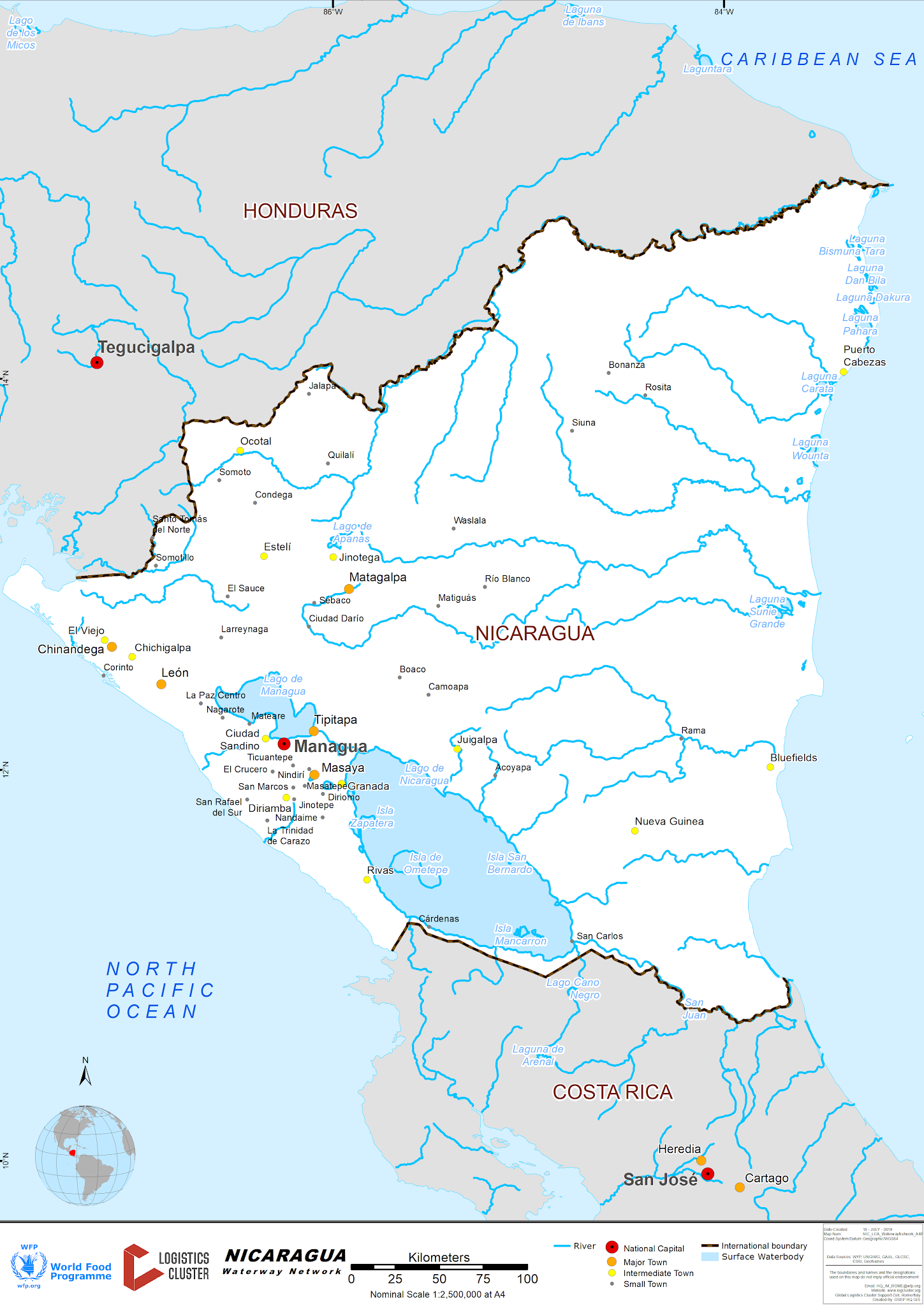 La vertiente del Pacífico