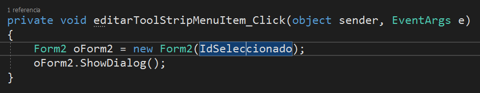 CÓMO PASAR DATOS ENTRE FORMULARIOS (C#) ~ {DAED_CODER}