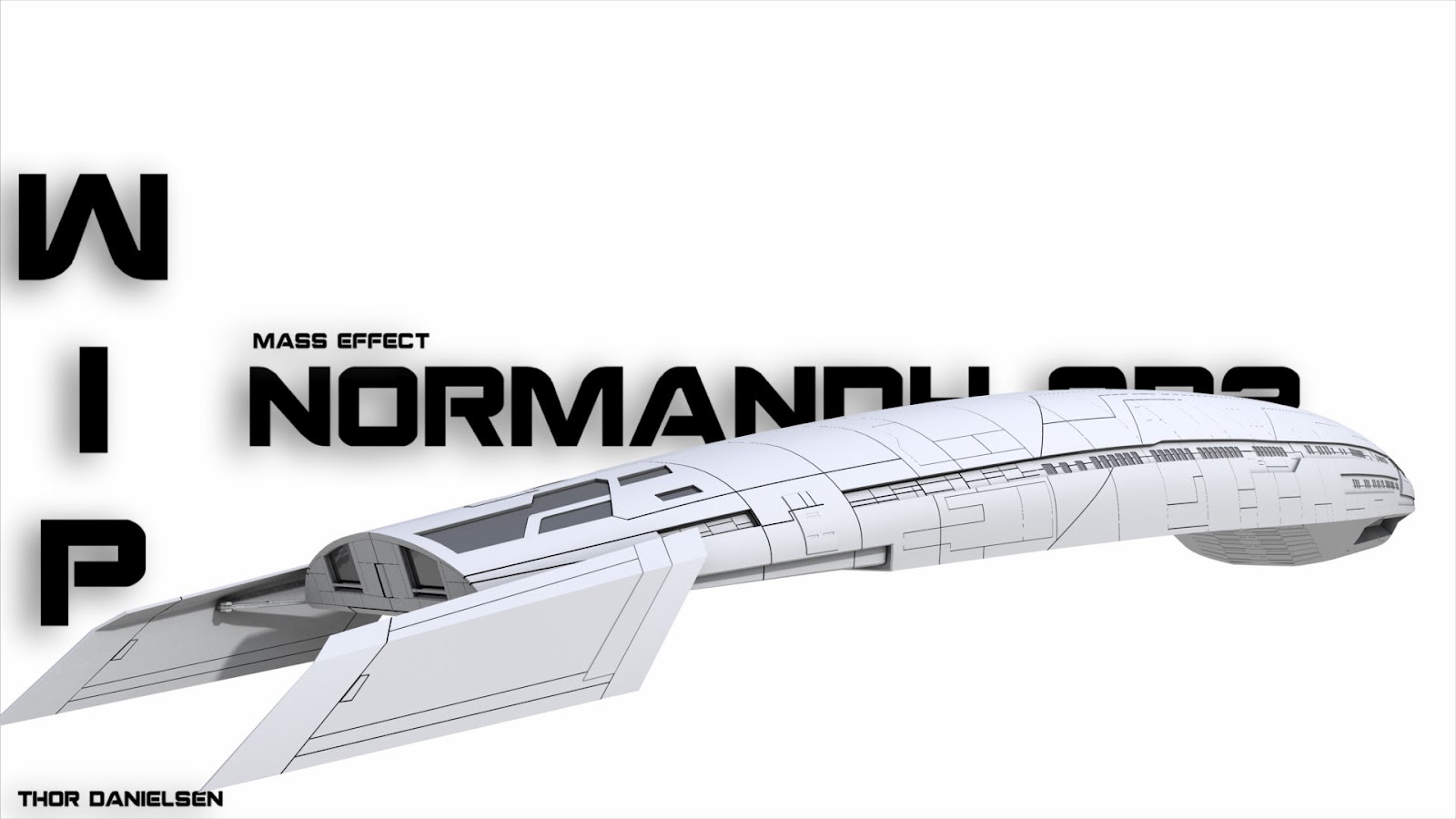Thor Bjerkeli 3d models.: Mass effect: Normandy SR2