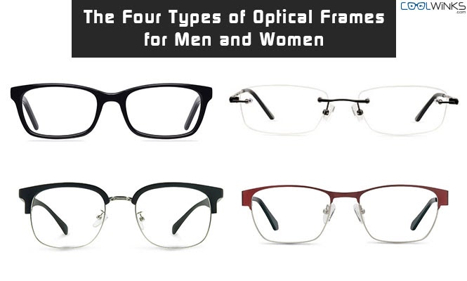 Types Of Eyeglass Frames - Table Frame