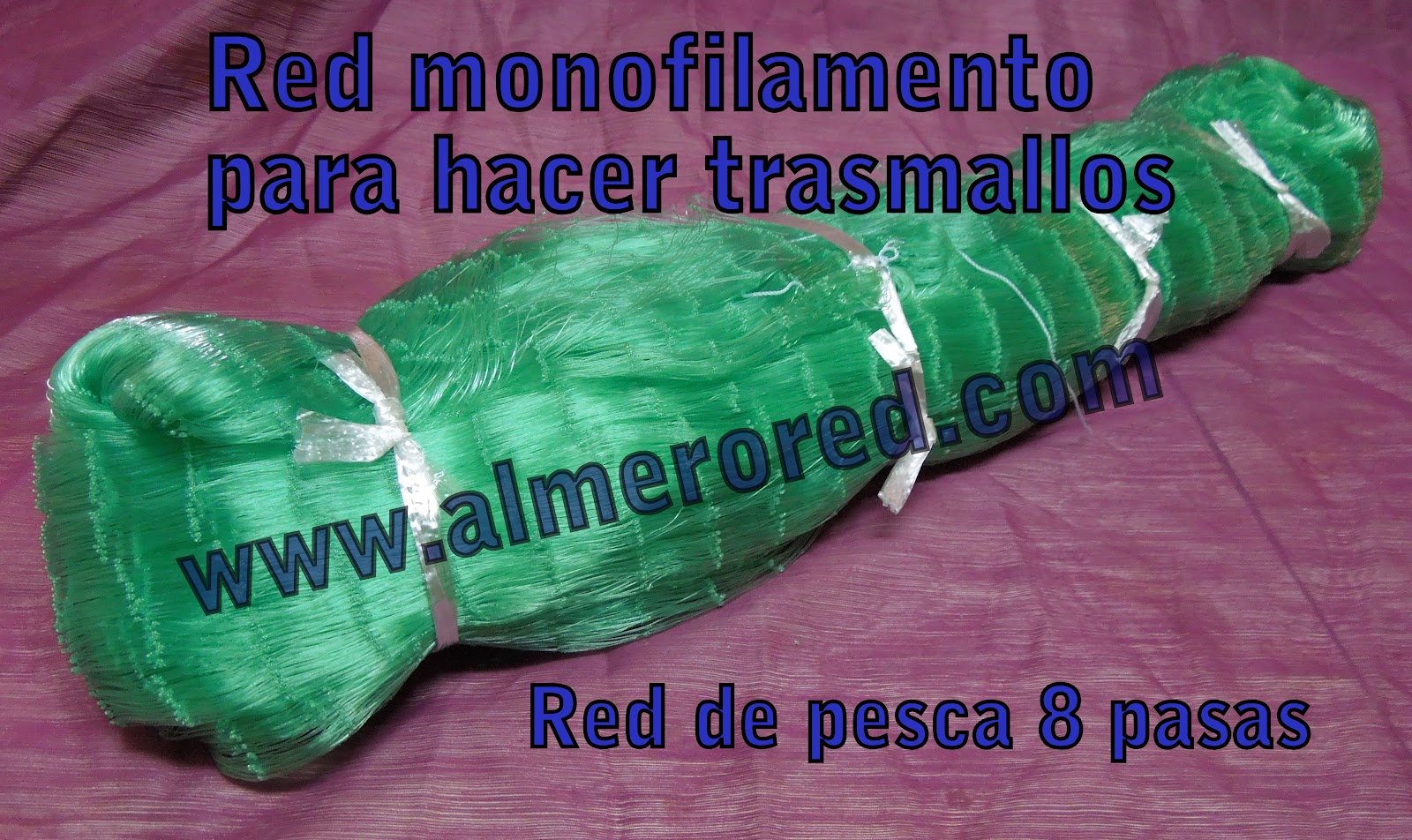 Red monofilamento 0.30mm y 8 pasas - Almerored