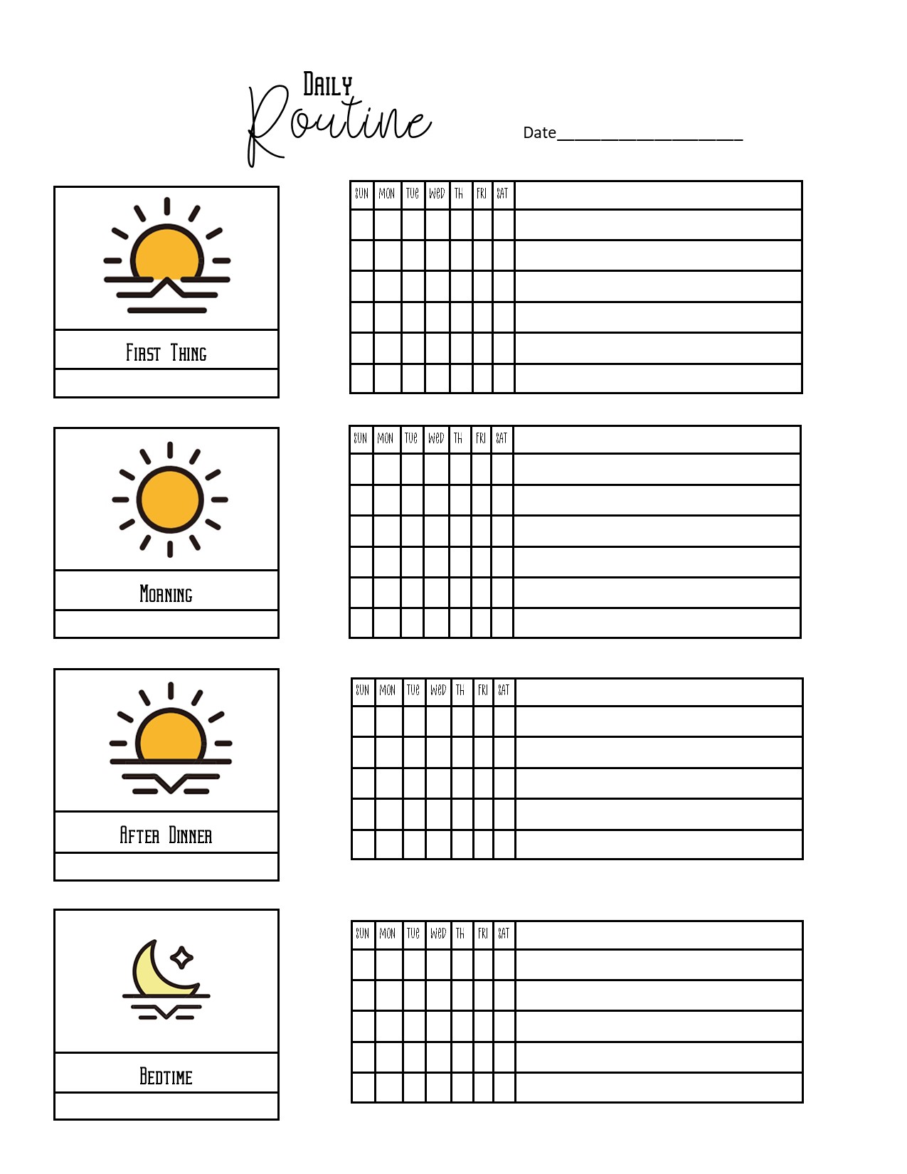 Fields Of Heather: My DIY Planner (And Free Printables)