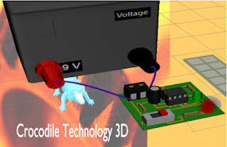 Crocodile Technology 3D - electrical engineering