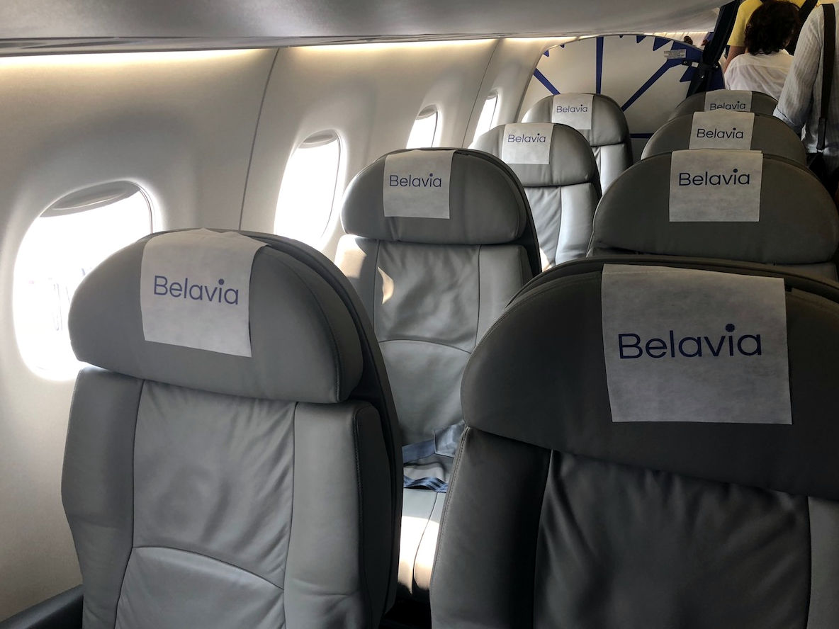 Belavia Embraer ERJ-195 Economy Class Seating Layout - AERONEF.NET