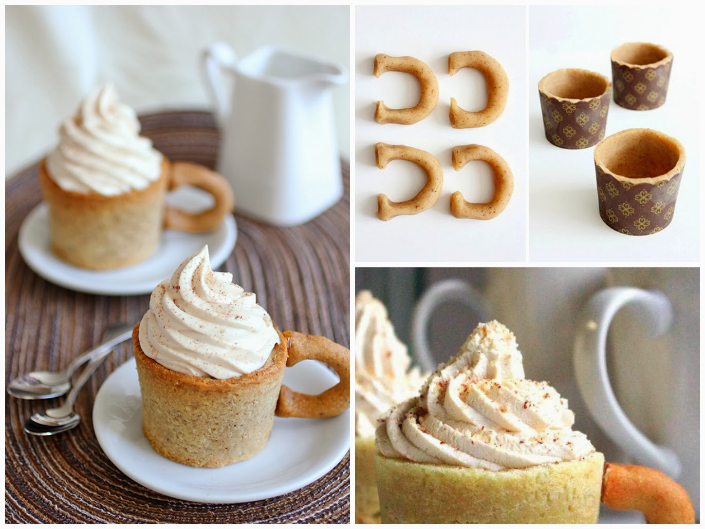 Coffee Cup Dessert with Cream Filling (Recipe) | Tasty Recipe Collection