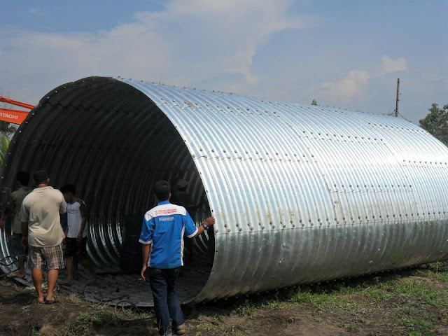 Jual gorong gorong baja: MULTI PLATE PIPE ARCHES (MPPA)