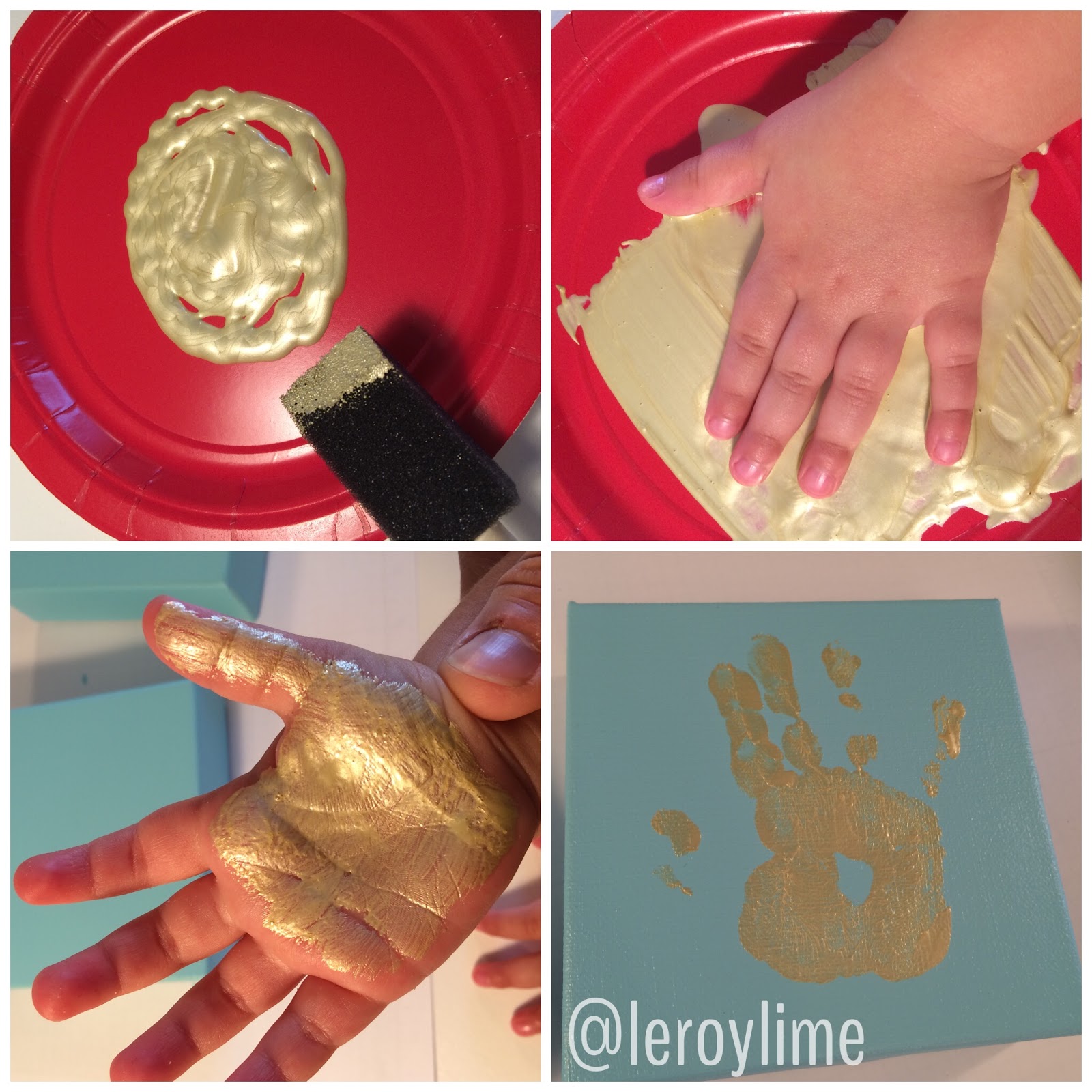 LeroyLime: Golden Handprints