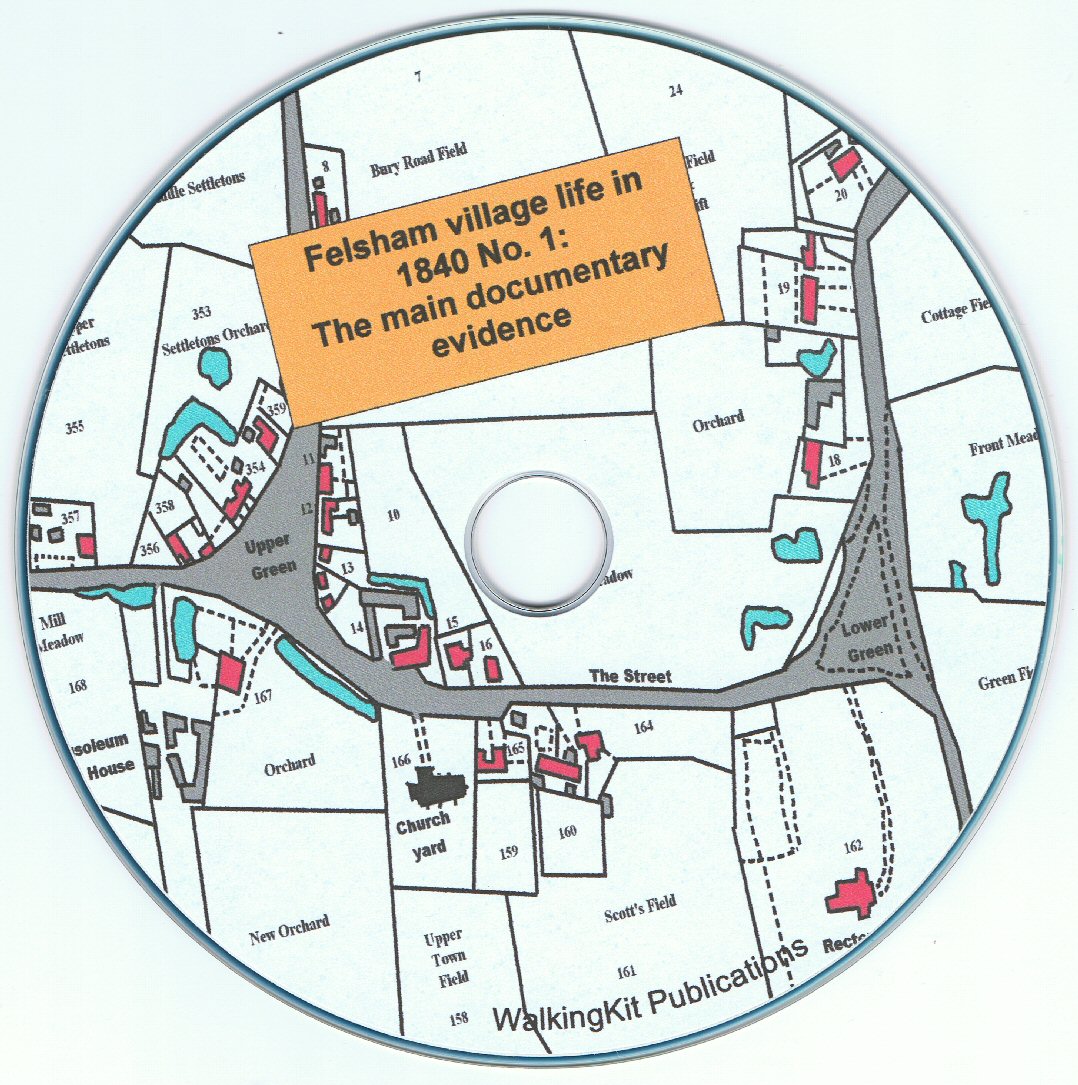 Felsham History Forum: Felsham Village life in 1840 ~ an exciting new ...