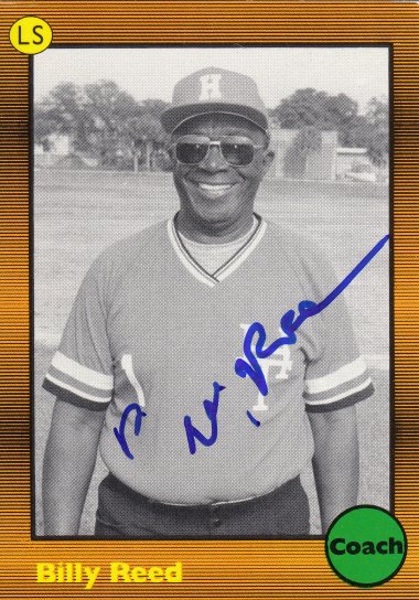 Daily Autograph: Billy Reed