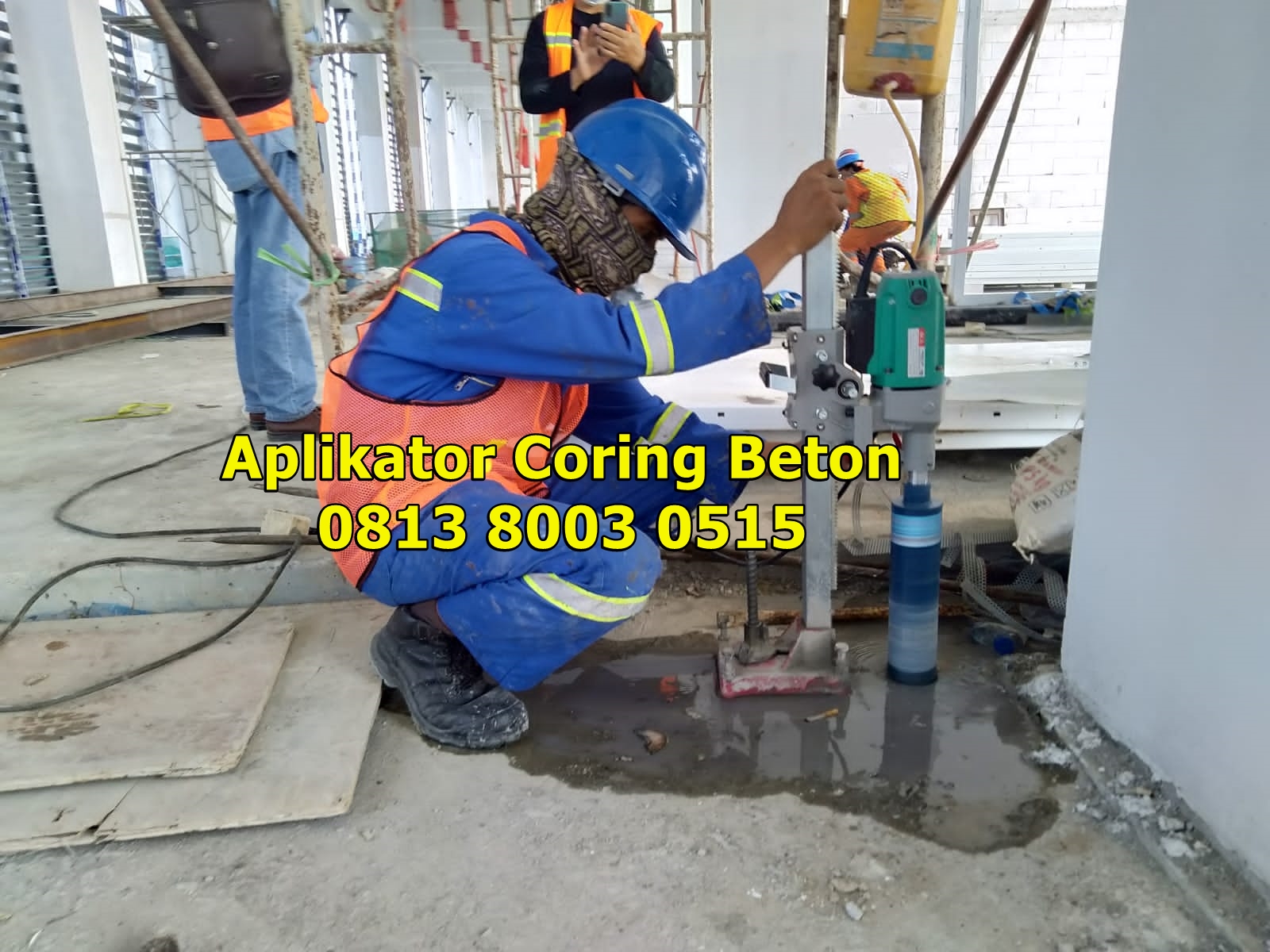 Aplikator Coring Beton | Chemical Anchor Indonesia