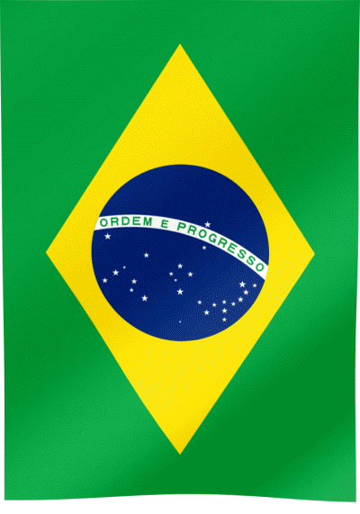 Brazil Flag GIF (Bandeira do Brasil) - All Waving Flags