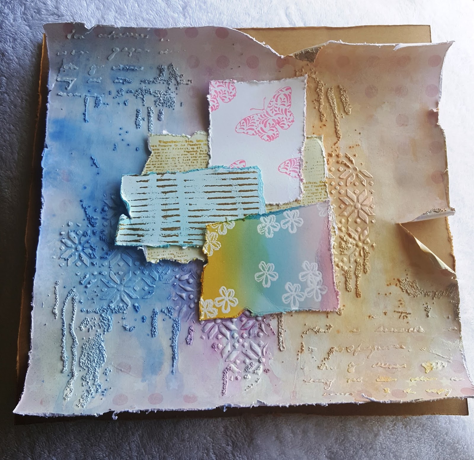 VREnchanted Color, Craft & more....: Love forever - Mixed media layout