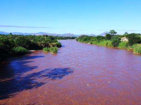 Agri Alert Namibia: Good Rains in Erongo Region: Omaruru River Flowing