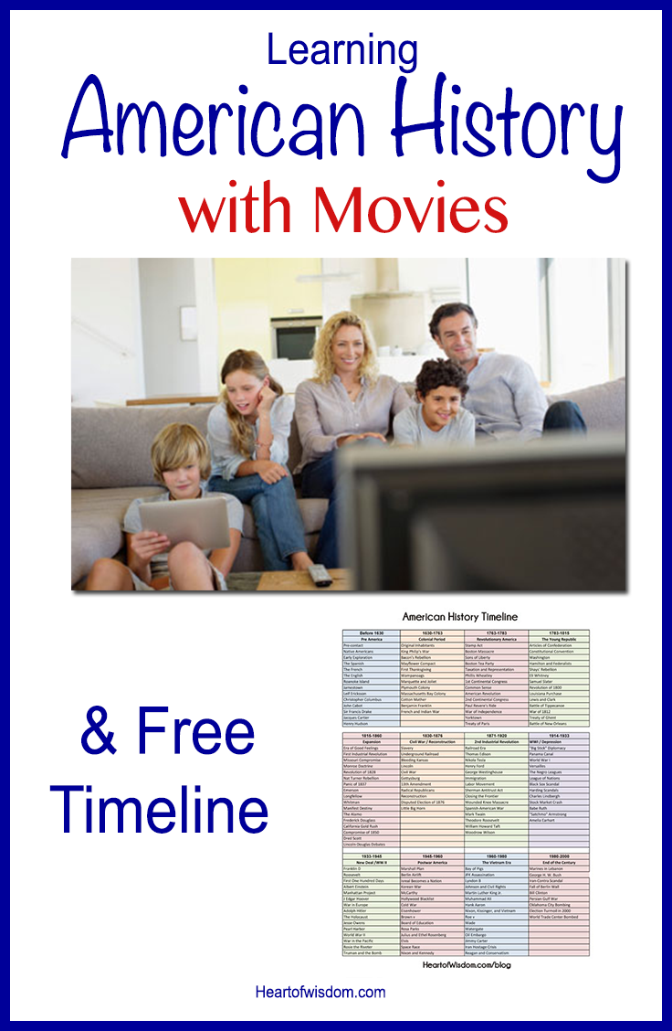 Learning As We Go: Movies + Books = History Class!