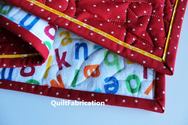 QuiltFabrication | Patterns and Tutorials: Piped Binding Tutorial