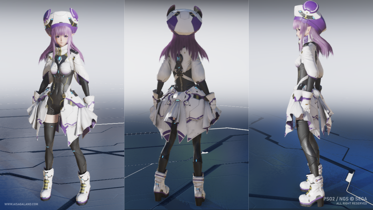 PSO2 NGS Character Creation - Custom #13 - Aisaga Land